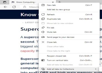 Microsoft Edge browser: step-by-step beginners guide - Know Computing