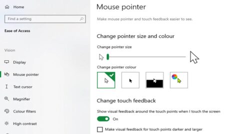 Windows ease of access tools settings and their functions - Know Computing