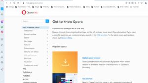 Opera browser step by step beginners guide - Know Computing