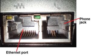 Uses, function, and how to identify an ethernet port - Know Computing