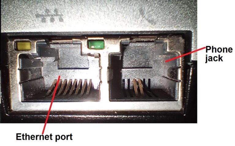 Uses, function, and how to identify an ethernet port - Know Computing