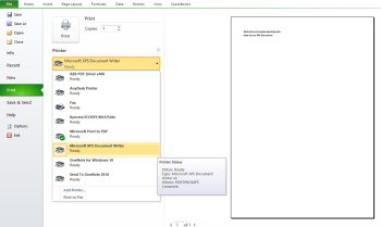 Microsoft XPS document writer install and benefits - Know Computing